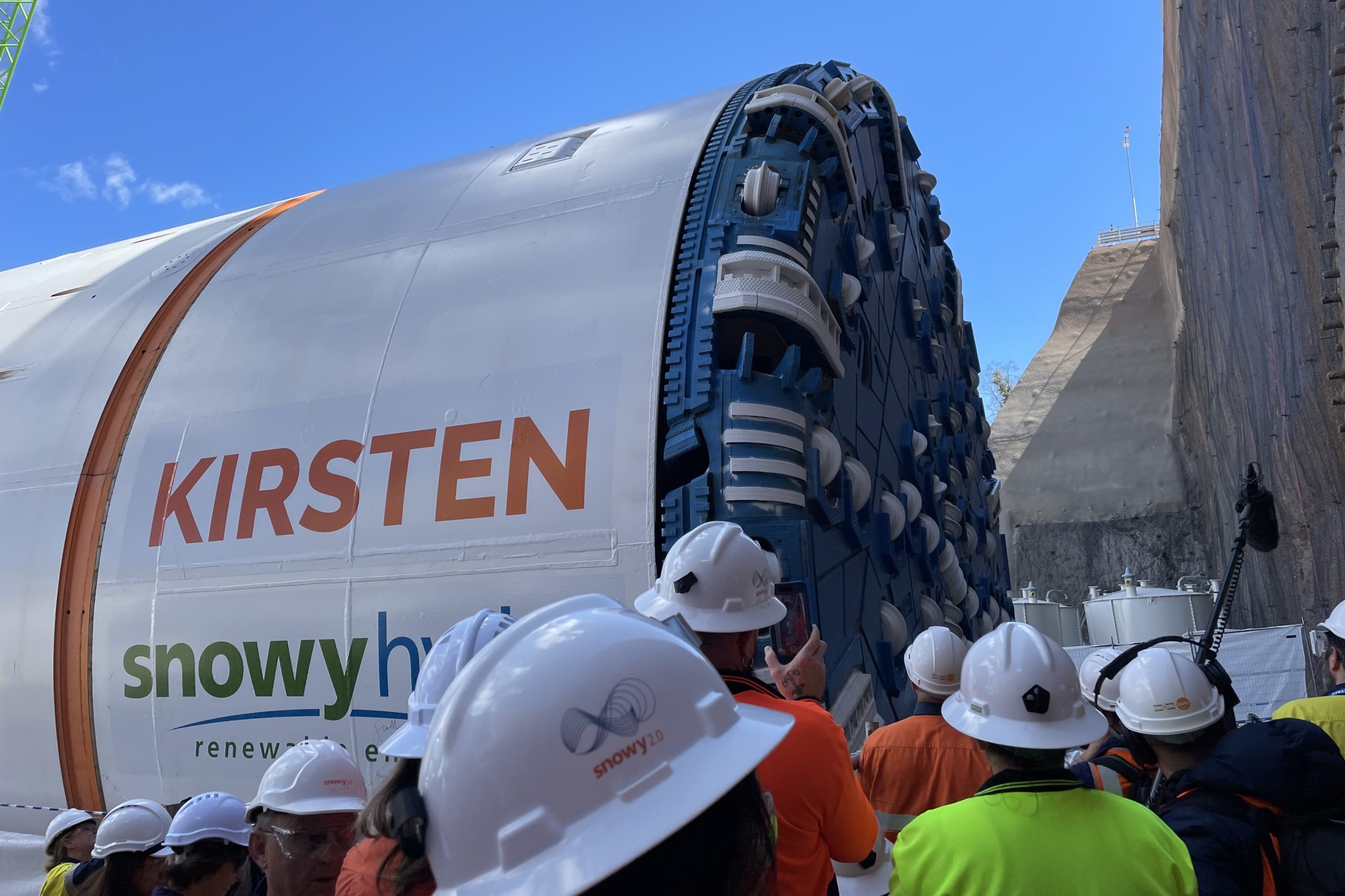 Second tunnel boring machine launched on Australia’s biggest renewable ...