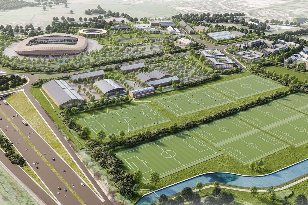 Revised plans revealed for Forest Green Rovers’ timber stadium | New ...