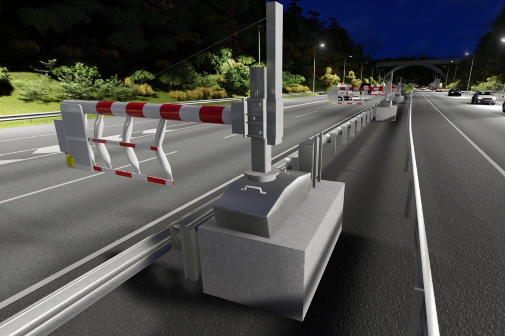 Automatic ‘super swift’ gates trialled on UK’s longest under-land road ...