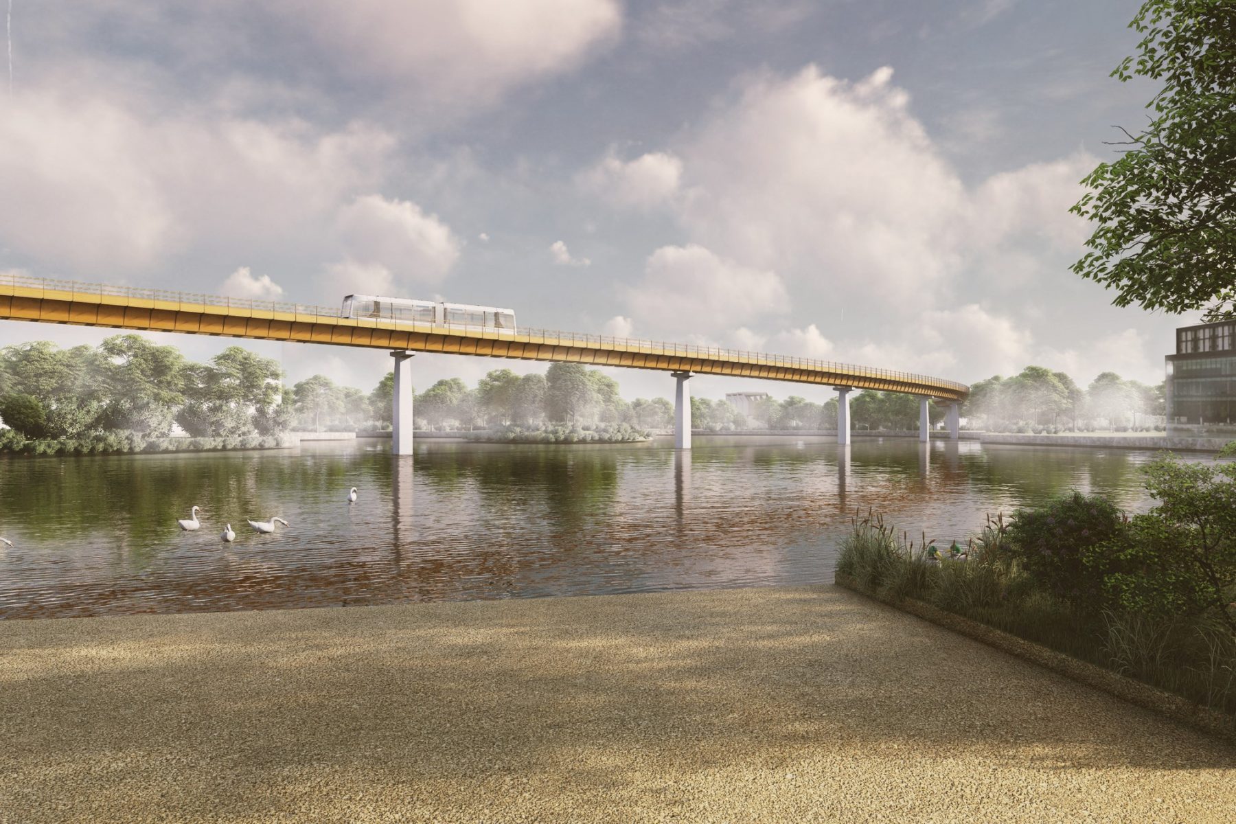 HS2 reveals modified plan for automated people mover between Birmingham ...
