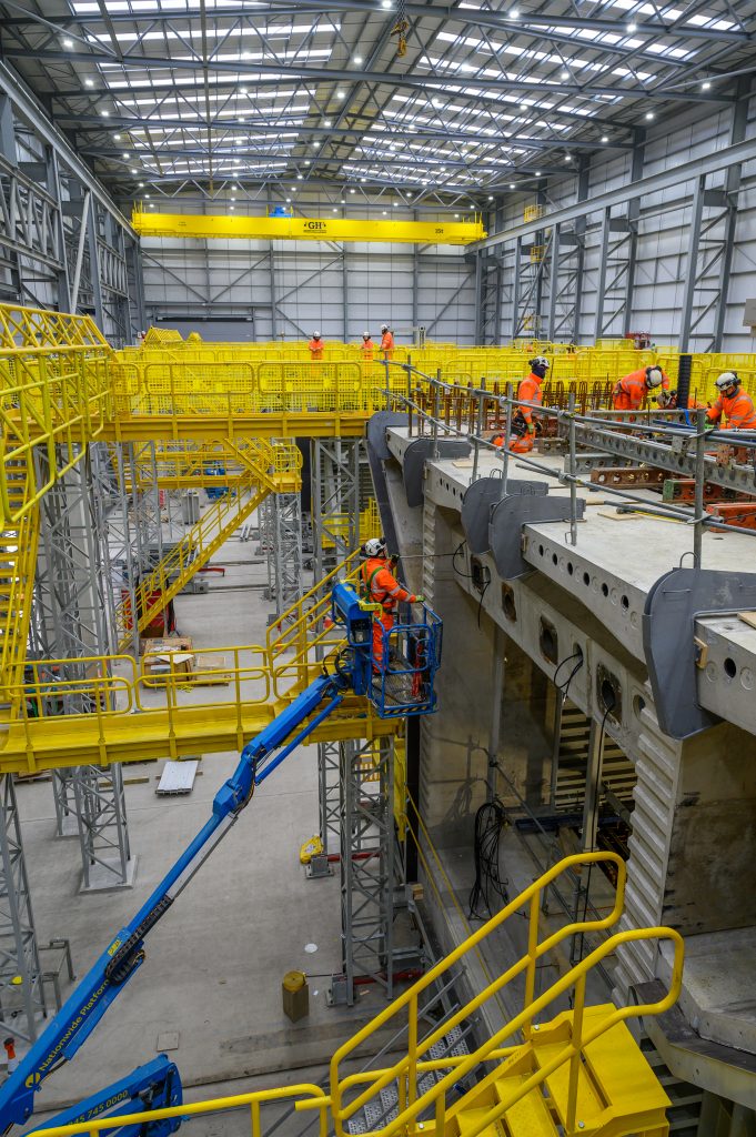 First concrete segments cast for HS2's record-breaking Colne Valley ...