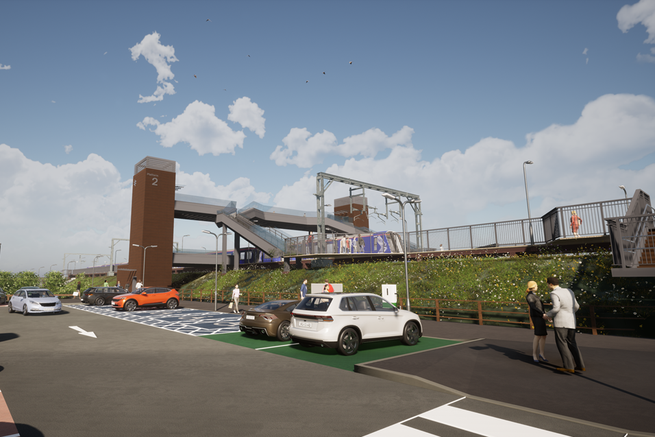 Bam Nuttall begins construction of new Scottish railway station | New ...