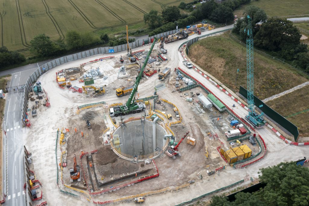 HS2 tunnelling machines hit first major milestone | New Civil Engineer