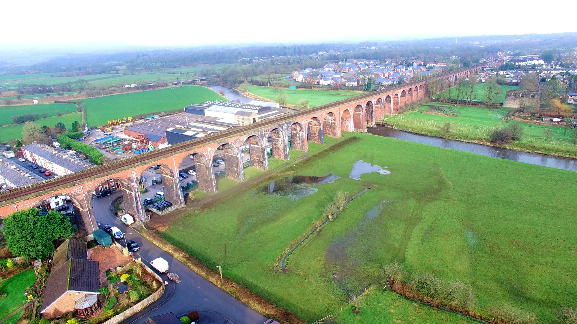 Lasers and drones used to ensure future of 176-year-old Whalley railway ...