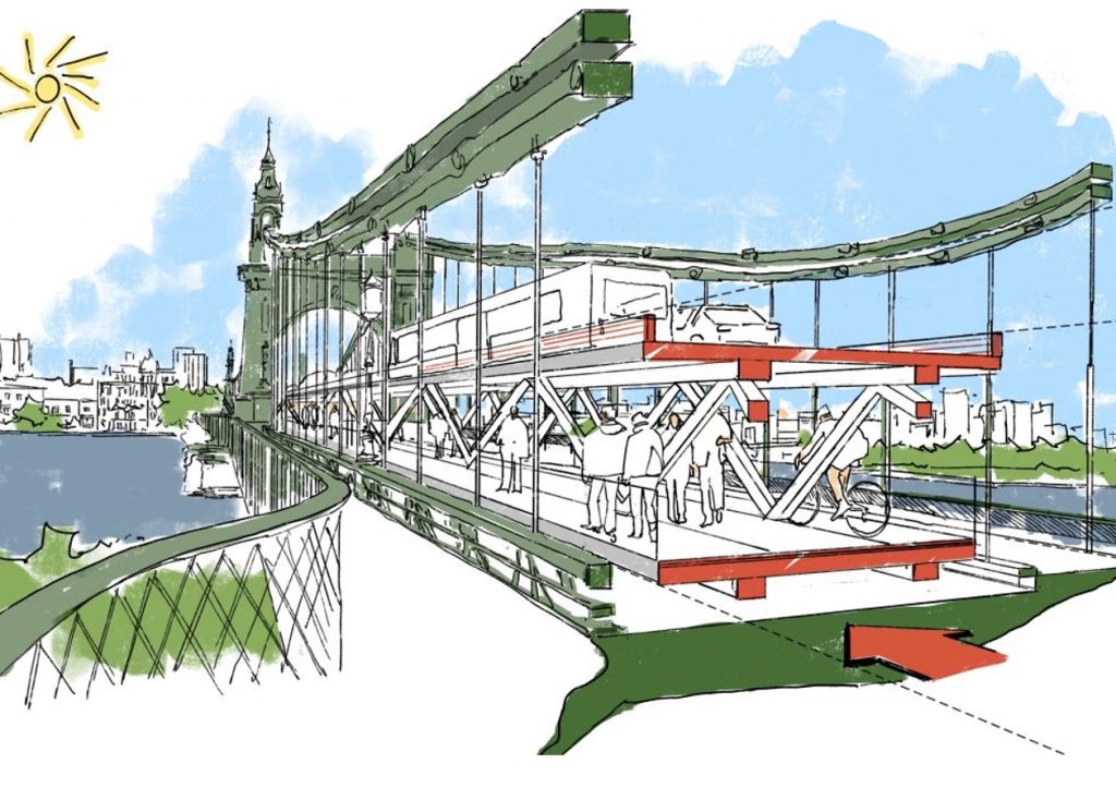 Hammersmith Bridge | Double-decker solution wins funding for further ...