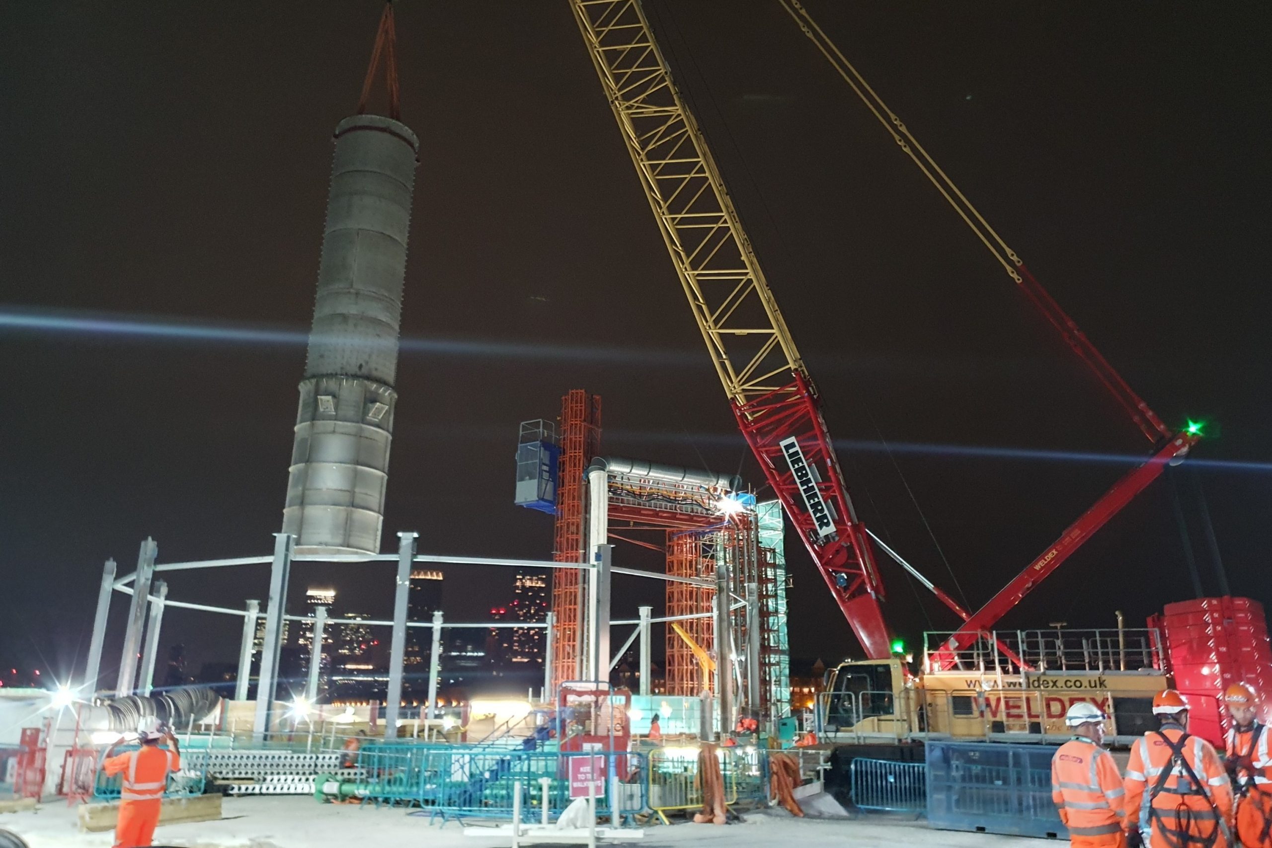 Tideway | How temporary works facilitated vortex construction | New ...