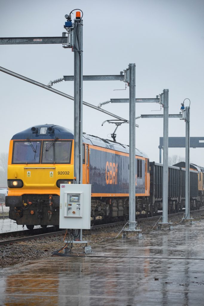 UK first rail freight electrification trial unveiled in ...