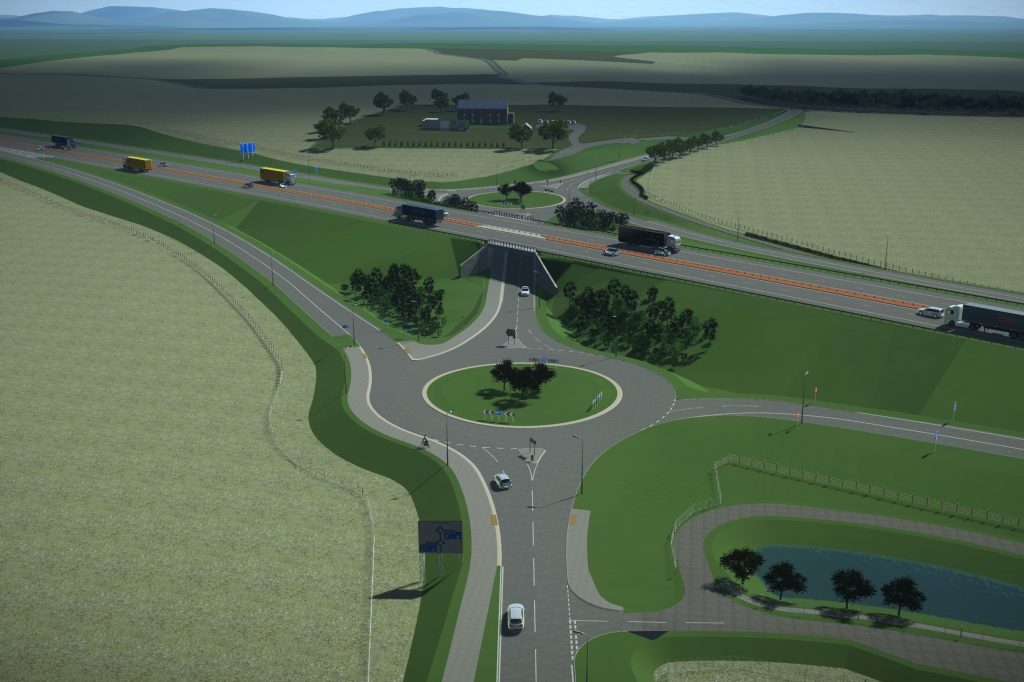 Work begins on £40M Scots motorway junction - Latest Construction News ...