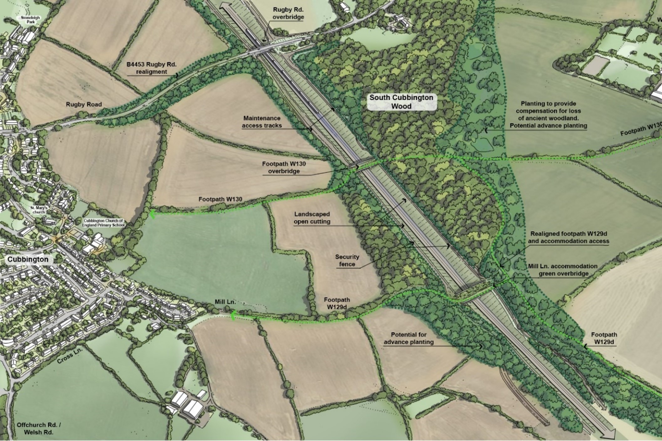 HS2 track to be raised to slash carbon emissions | New Civil Engineer