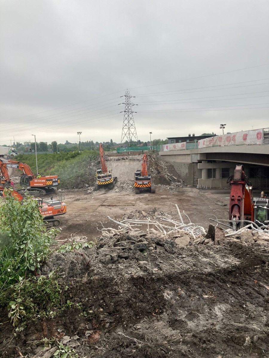 Watch: M6 bridge demolition completed in under 48 hours | New Civil ...