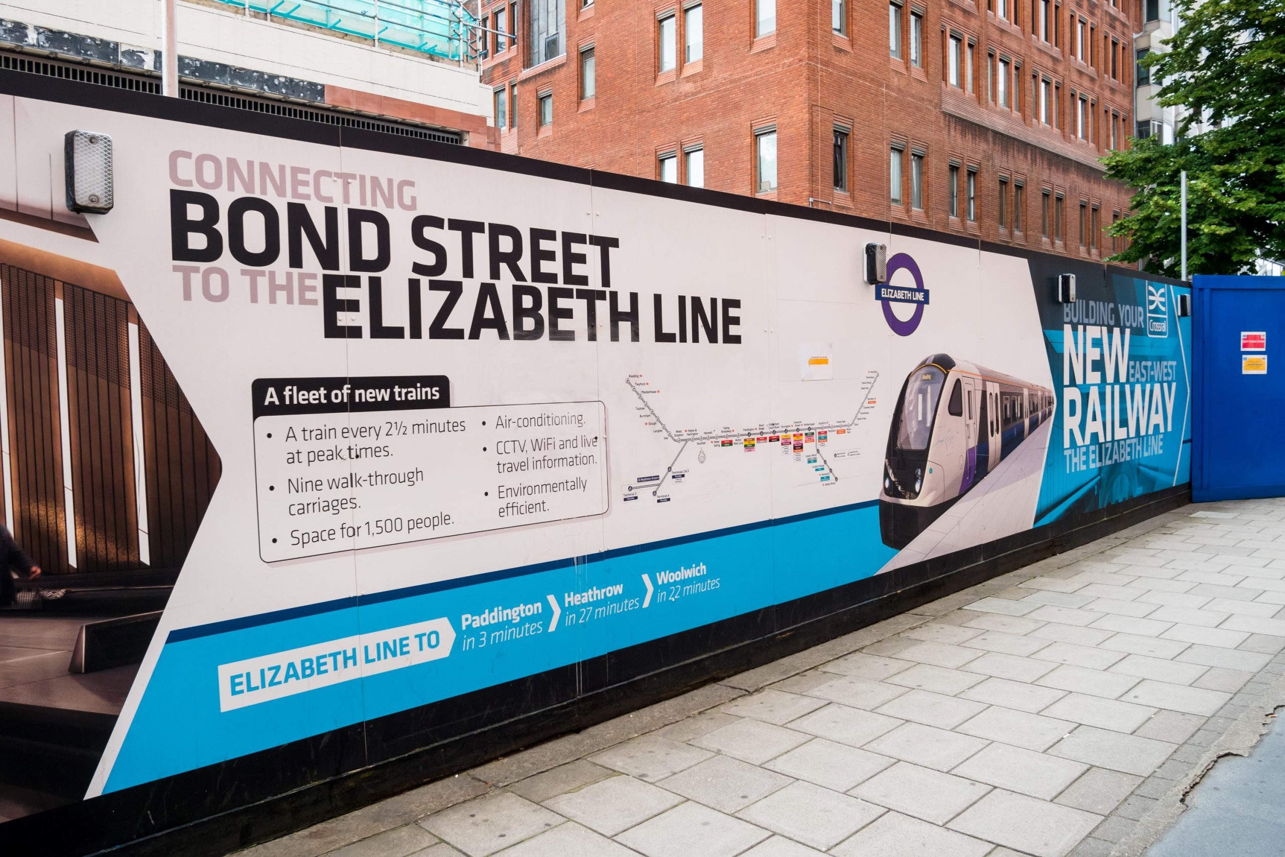 Crossrail | TfL boss gives Bond Street station opening update | New ...