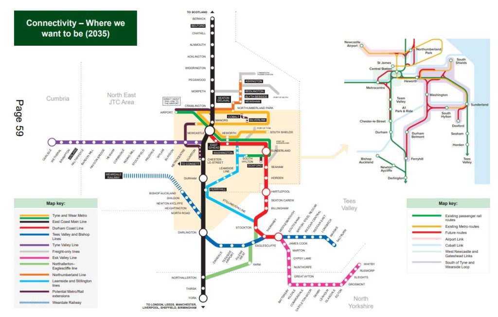 North East rail upgrades and metro extensions tabled | New Civil Engineer