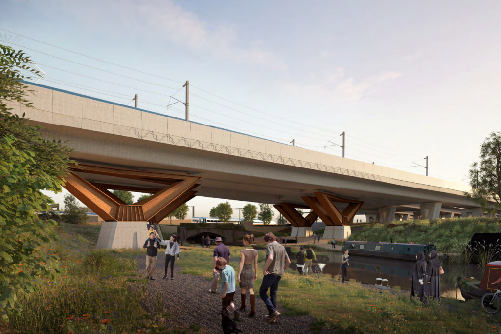 HS2 | Detailed designs for Birmingham forked viaduct revealed | New ...