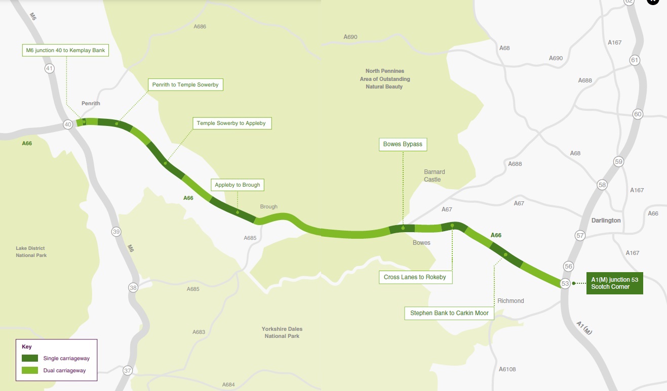 How four major contractors are collaborating to deliver the £1bn A66 ...