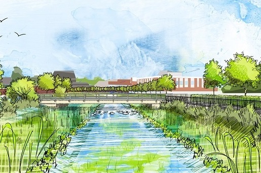 Work begins on £27M flood park in Salisbury despite £4M inflation cost ...
