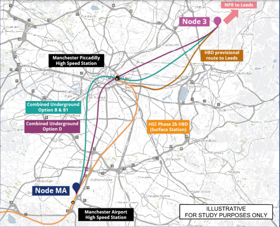 Engineer behind Manchester underground station plan labels HS2 ...