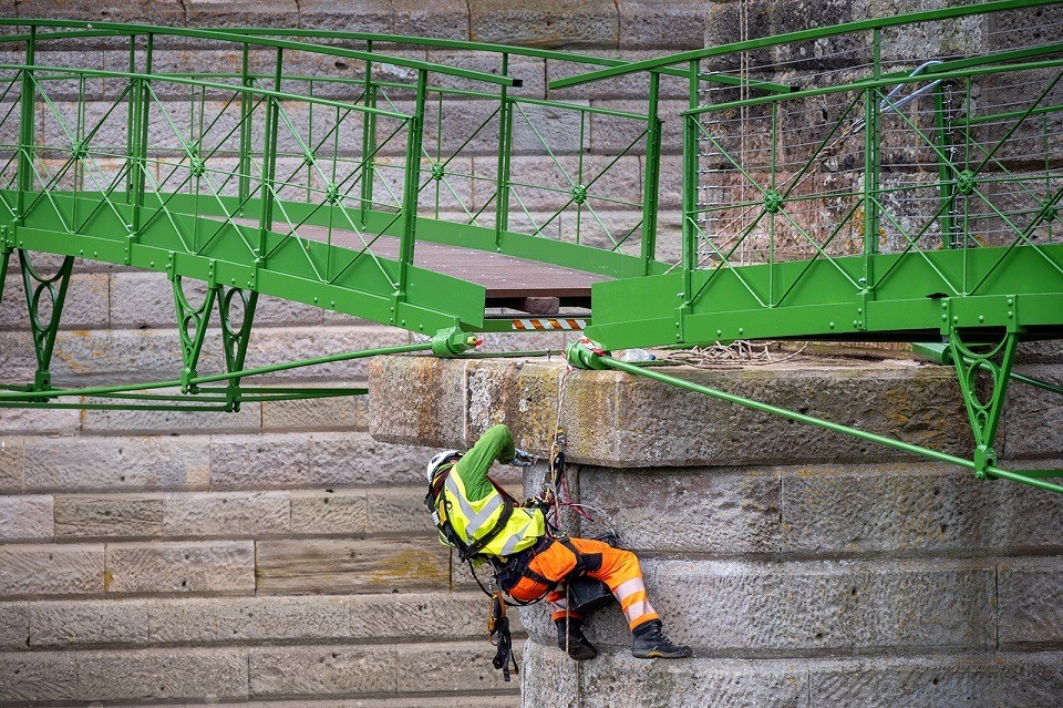 Extensive renovation work enables rare Victorian footbridge to be ...