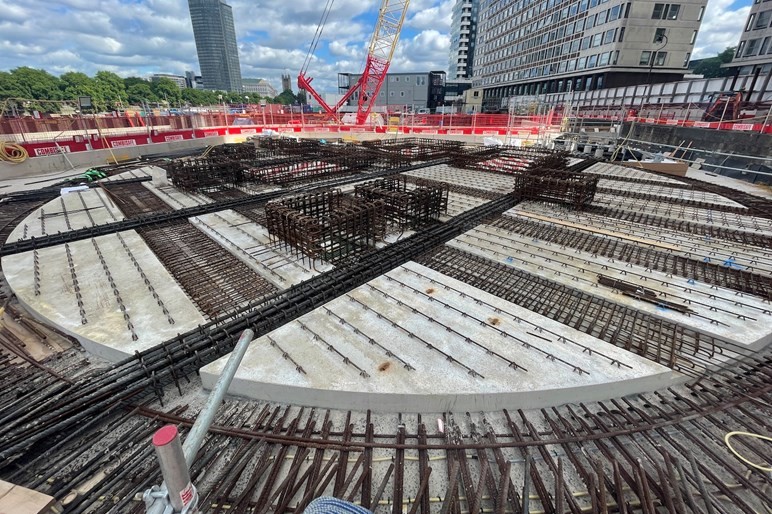 Tideway puts concrete lid on shaft ahead of regeneration project | New ...