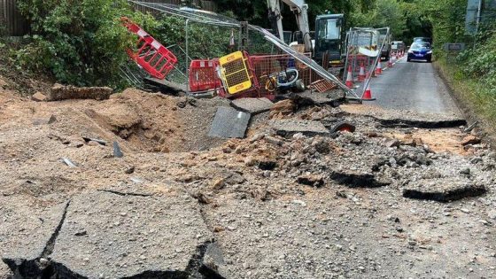 Water pipe explosion leaves woman seriously injured | New Civil Engineer