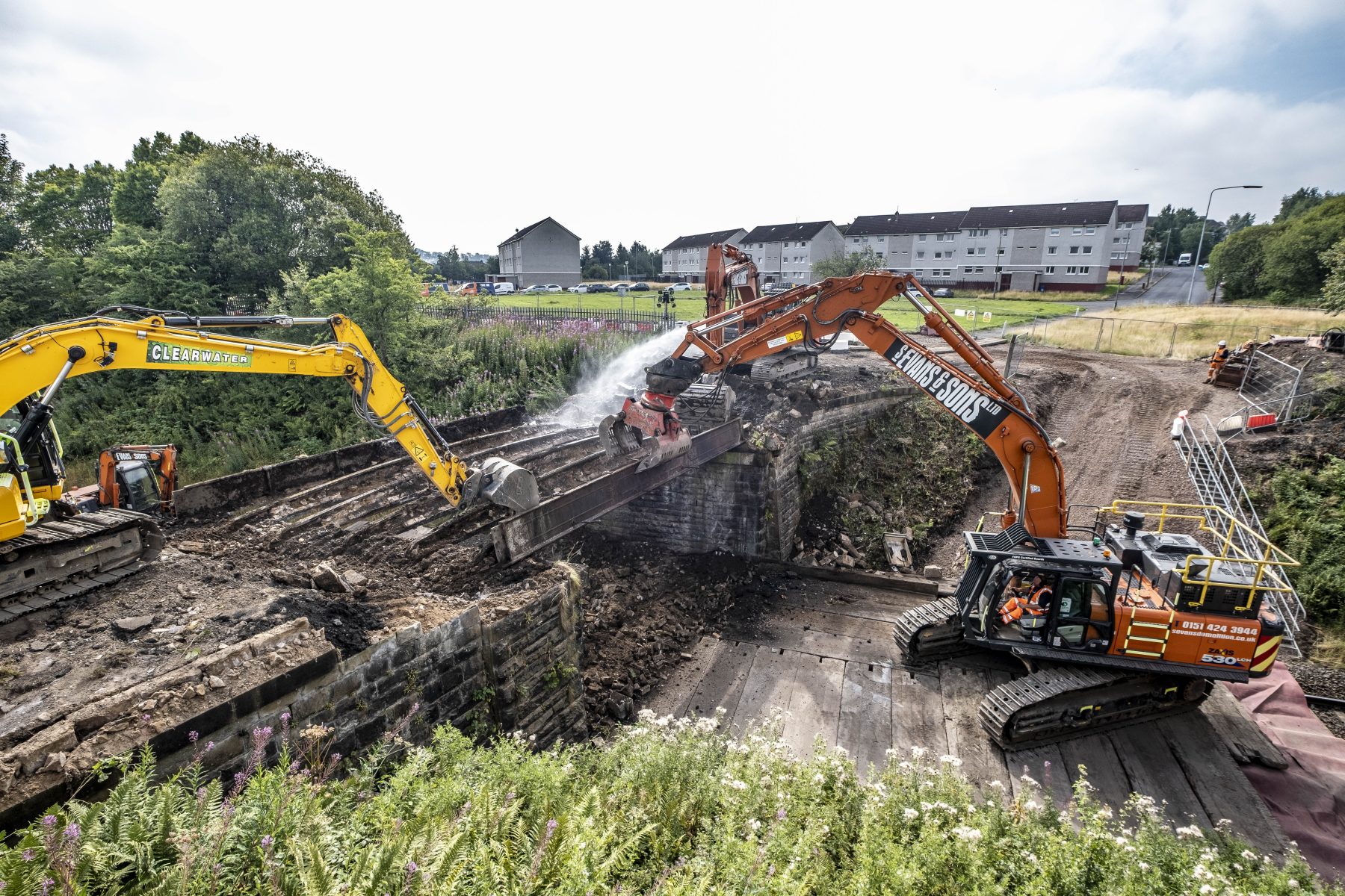 Bam Nuttall begins construction of new Glasgow bridge | New Civil Engineer