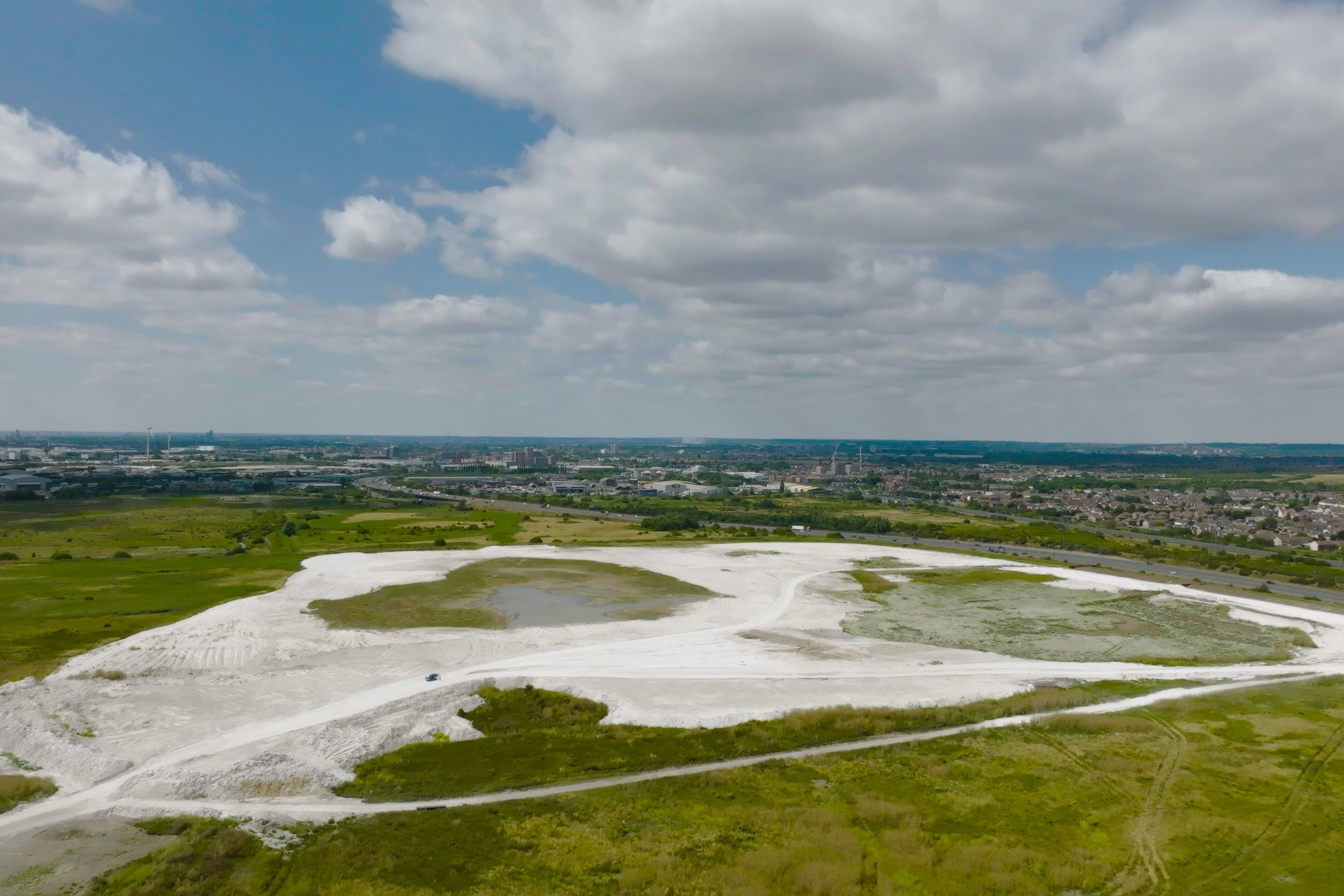 Tideway spoil reused to develop habitat inside the M25 | New Civil Engineer
