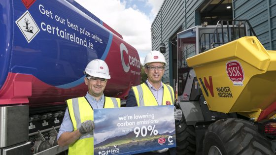 Sisk switches to fossil free fuel across all Irish sites | New Civil ...