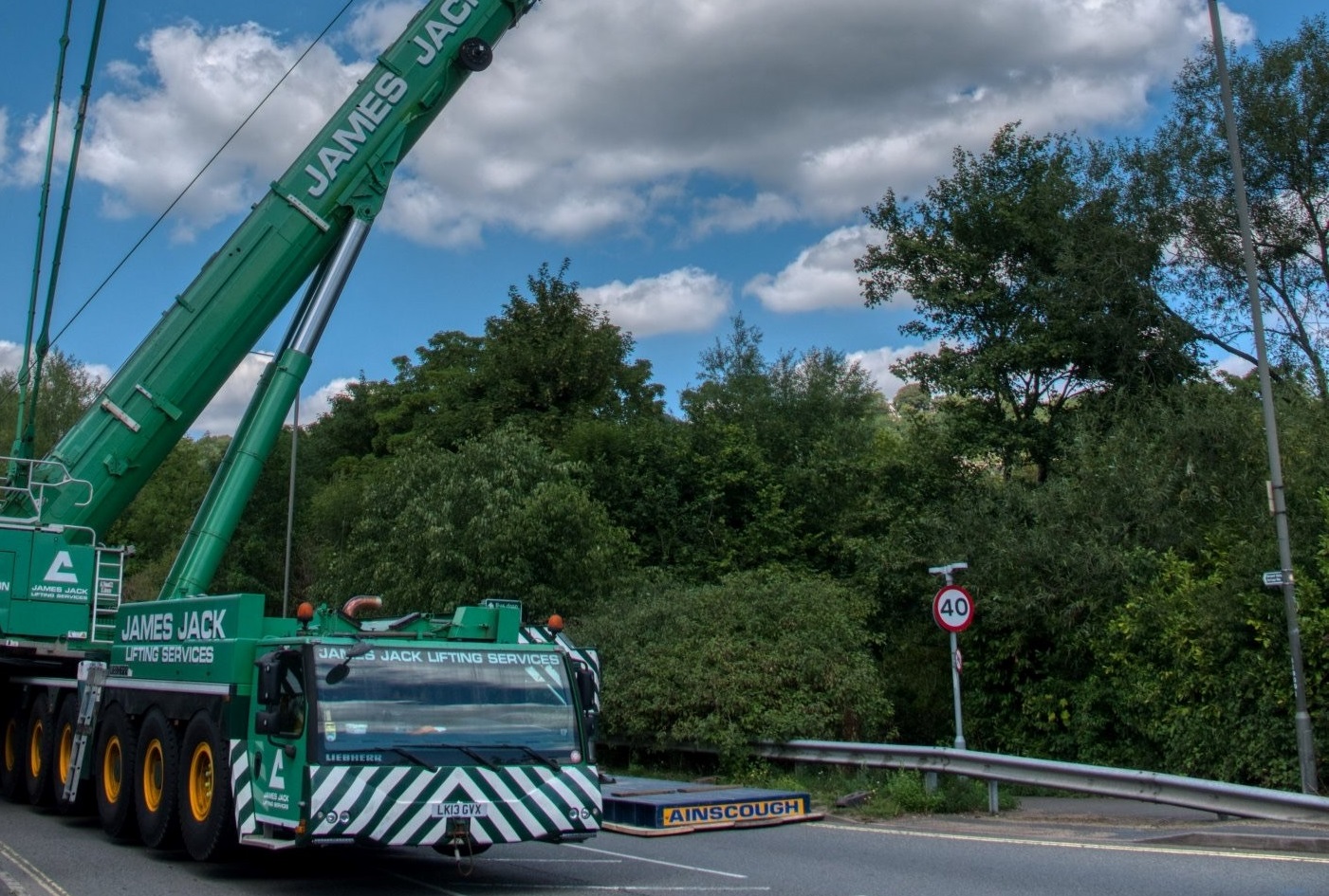 Jackson installs 800t crane marking Matlock flood scheme milestone ...