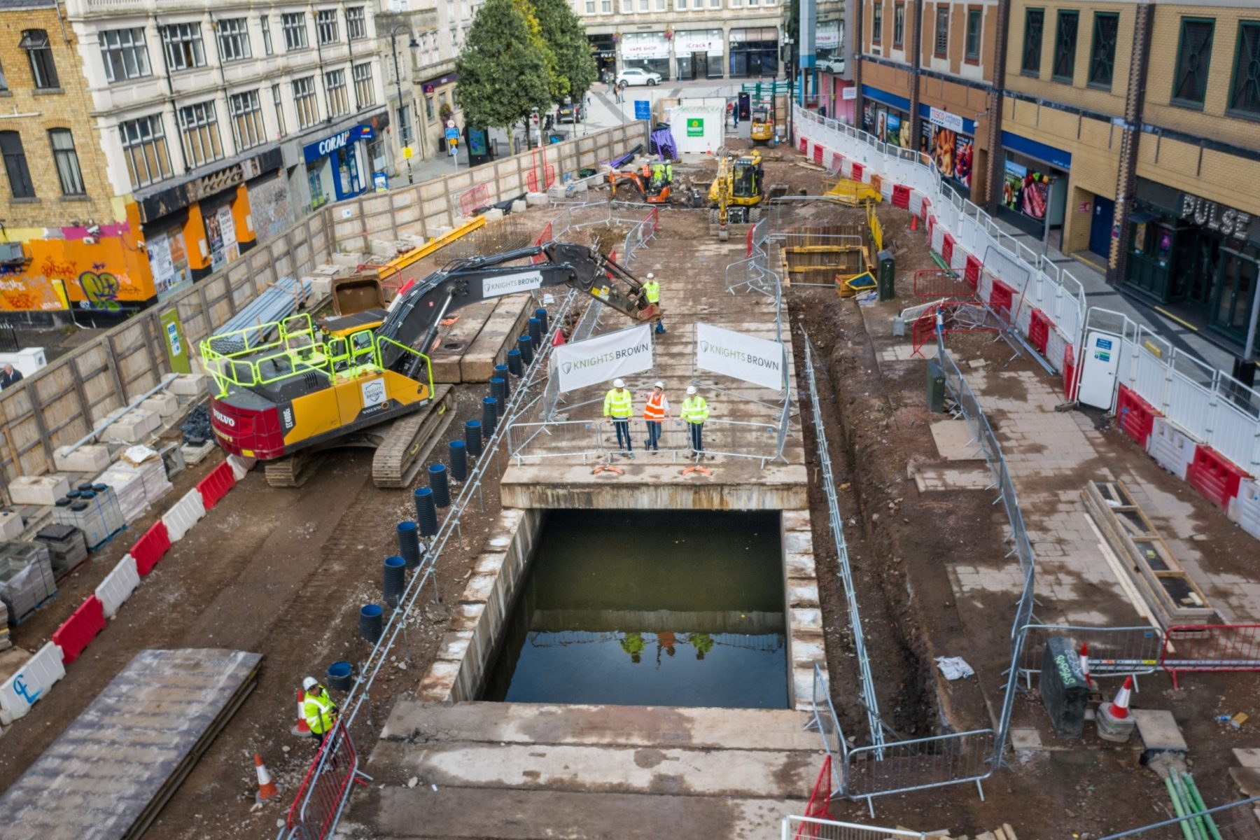 Cardiff redevelopment project sees historic canal uncovered for first ...