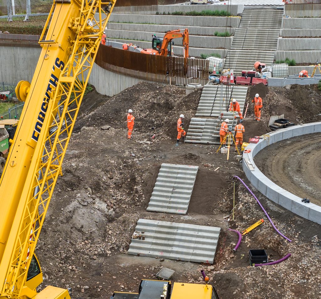 Bam installs UK's largest 3D printed concrete structure | New Civil ...