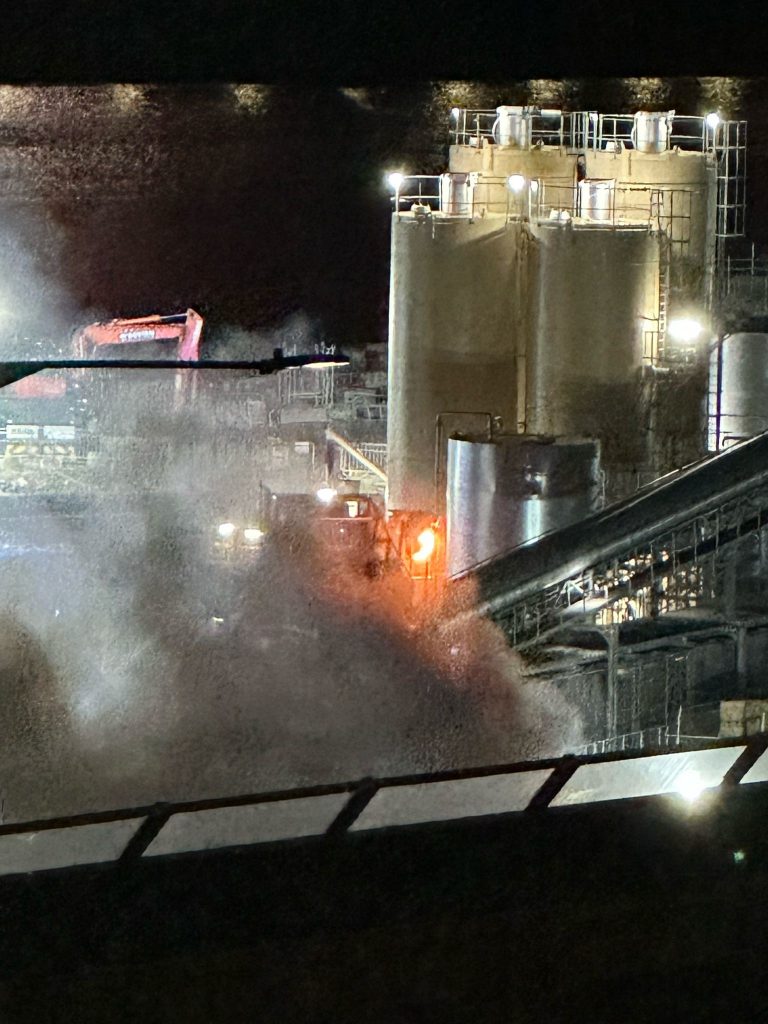 Fire breaks out at Silvertown Tunnel site | New Civil Engineer