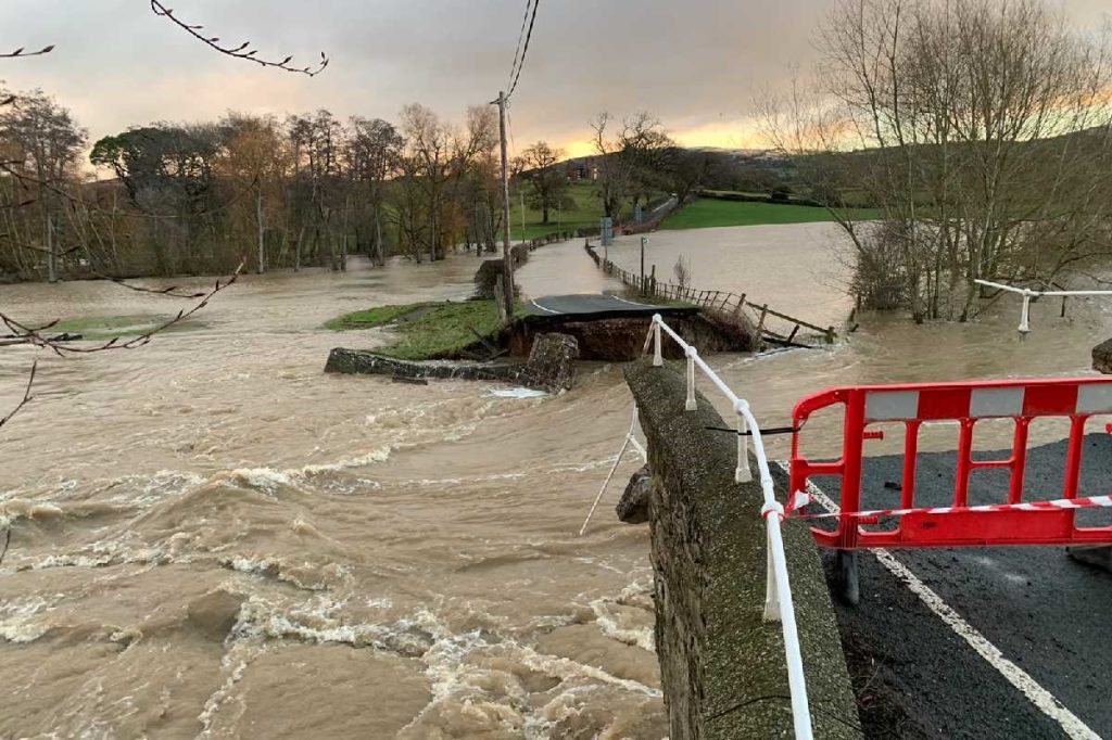Anger over continued delay to replace Welsh road bridge damaged in ...