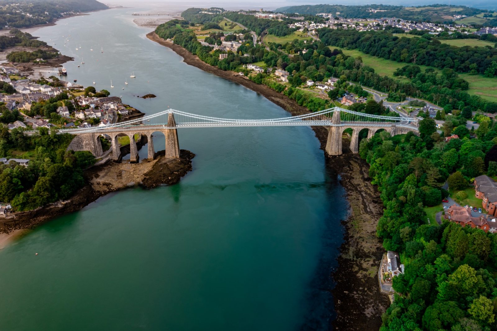 Second phase of Menai Suspension Bridge works starts for completion ...