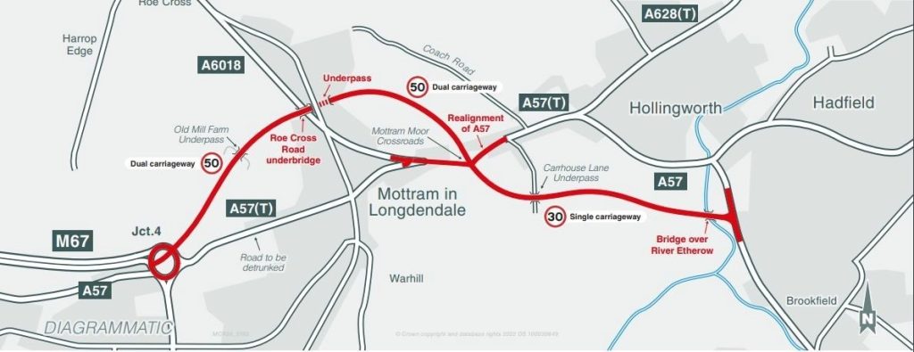 £228M A57 scheme to commence and M60 interchange upgrade DCO progresses ...
