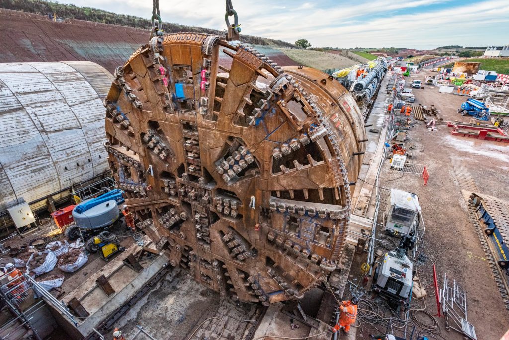 HS2 | Reassembled TBM launched on second tunnel drive in Warwickshire ...