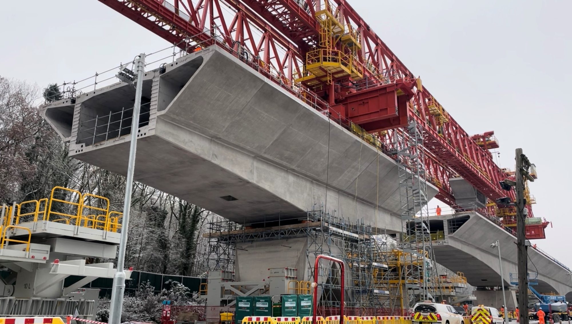 HS2 | Construction progresses on record-breaking Colne Valley Viaduct ...