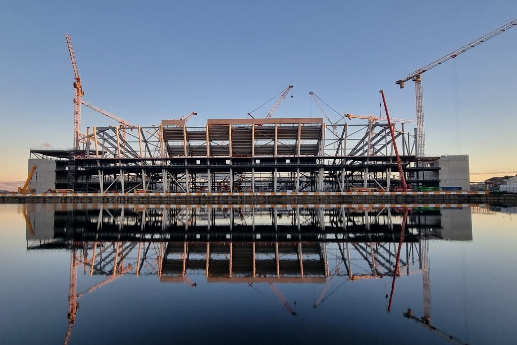 Everton stadium engineers overcome challenging location with offsite ...