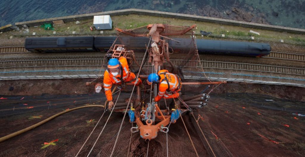 Bad weather hampers Bam Nuttall railway resilience programme in Dawlish ...