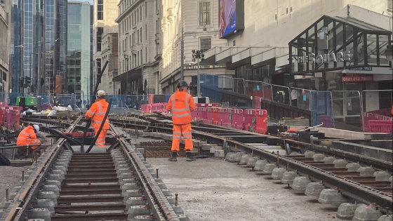Another track milestone for £227M Birmingham metro extension | New ...