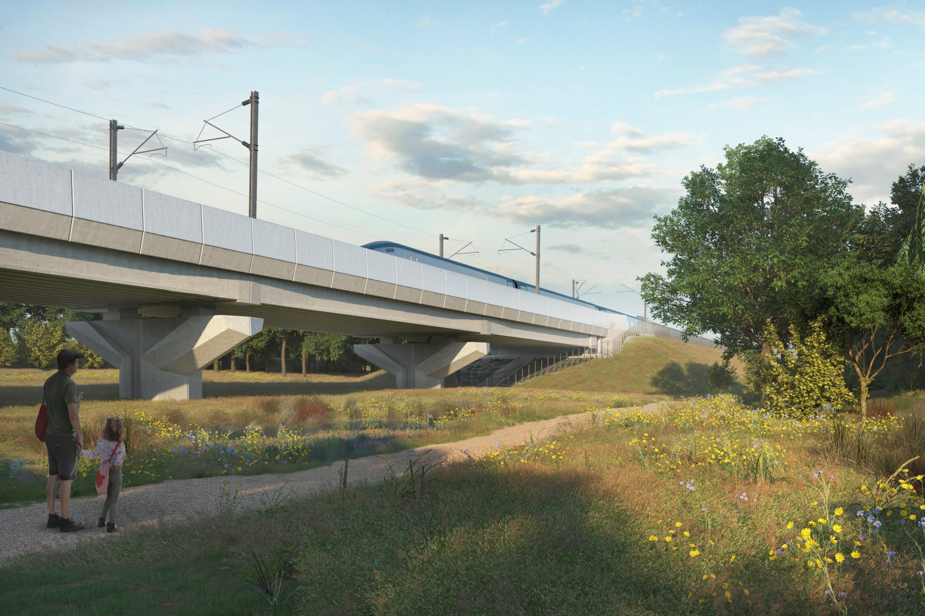 HS2 invites local community to vote on Balsall Common viaduct designs ...
