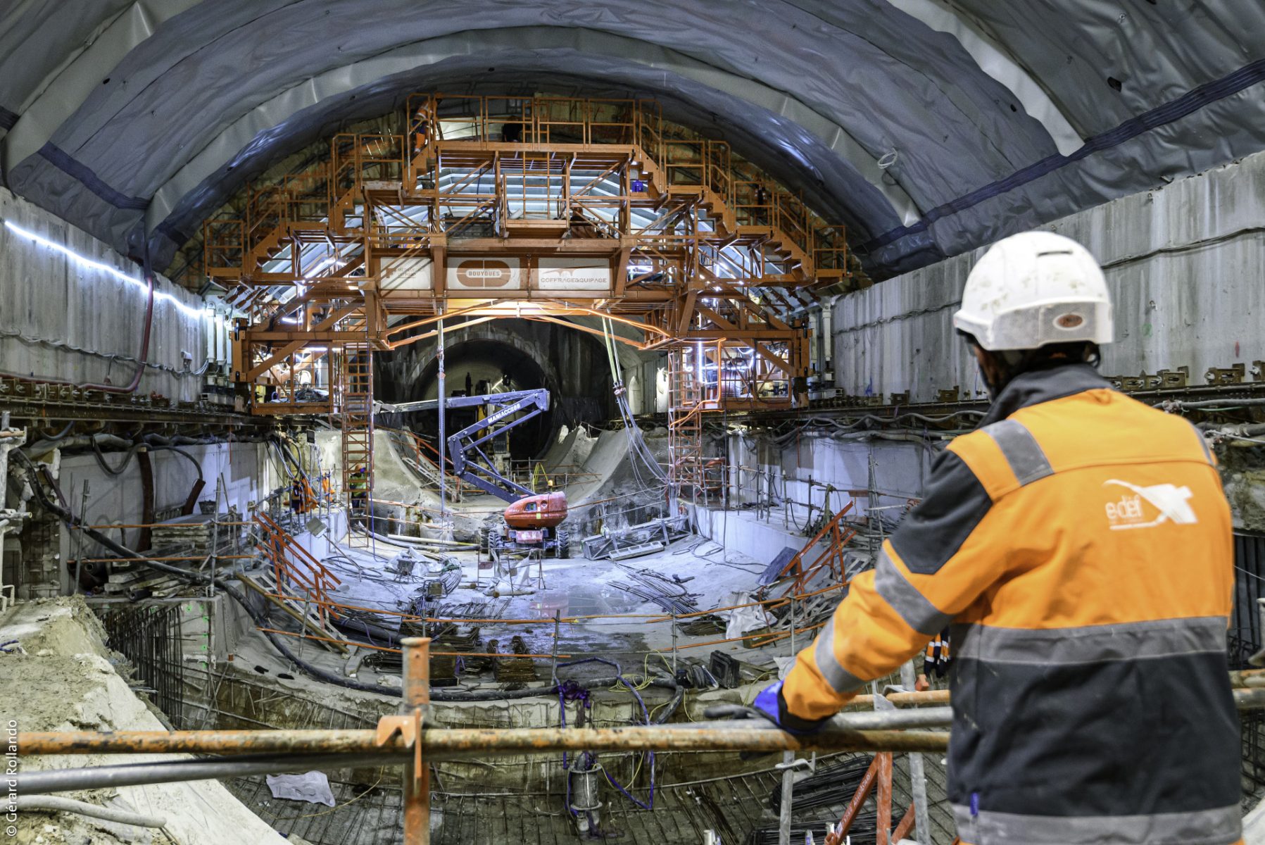 Platform progress on Grand Paris Express’ deepest station | New Civil ...