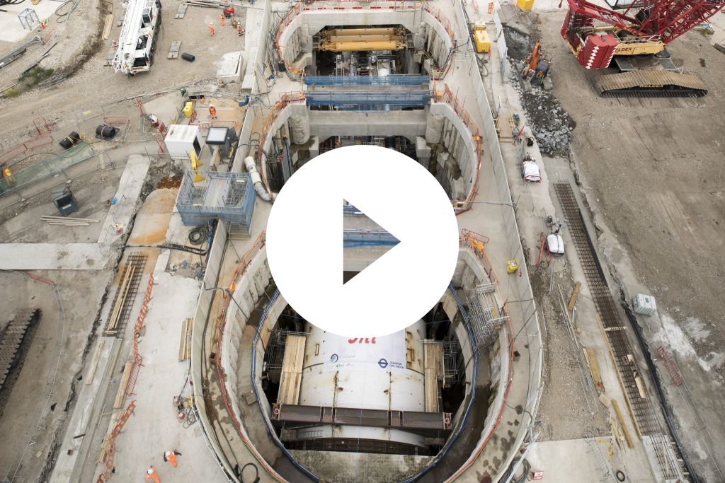 Watch: Manoeuvring the UK's largest TBM for the Silvertown Tunnel | New ...