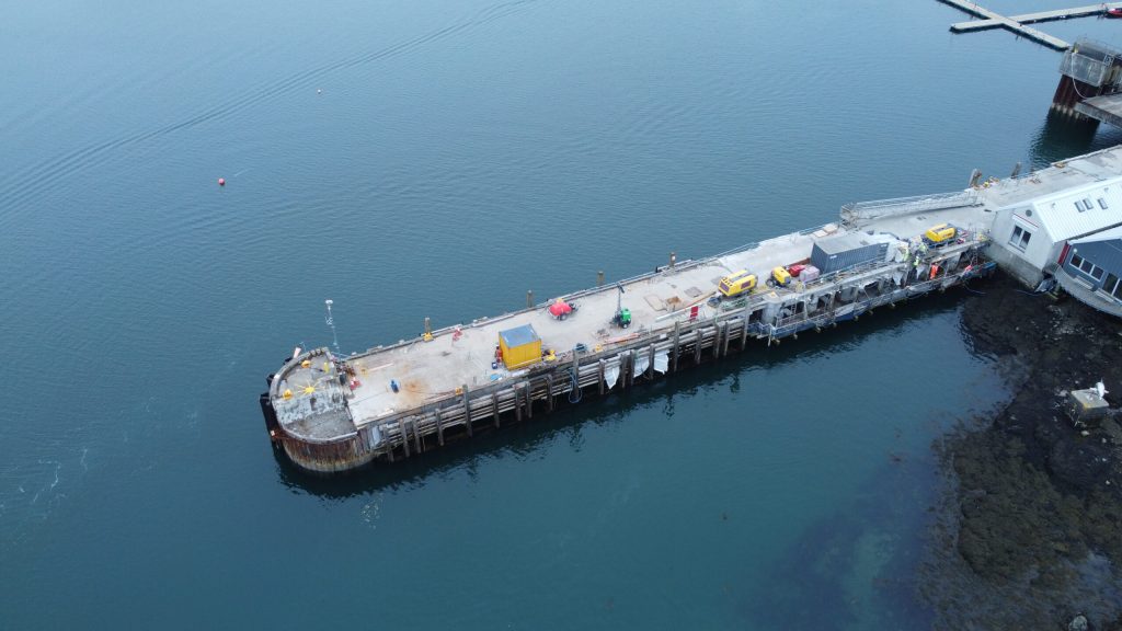 3,200t caisson fitted to Scottish pier as part of upgrade work | New ...