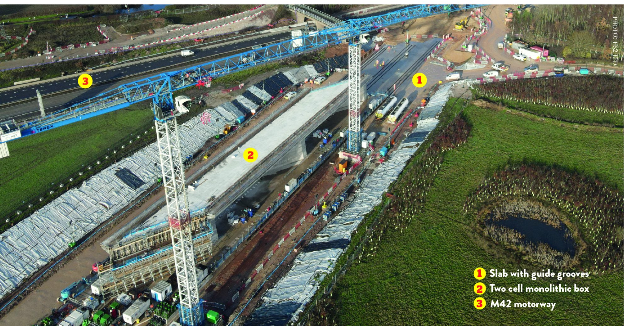 Future of Roads | How HS2's record-breaking bridge slide cut delays to ...