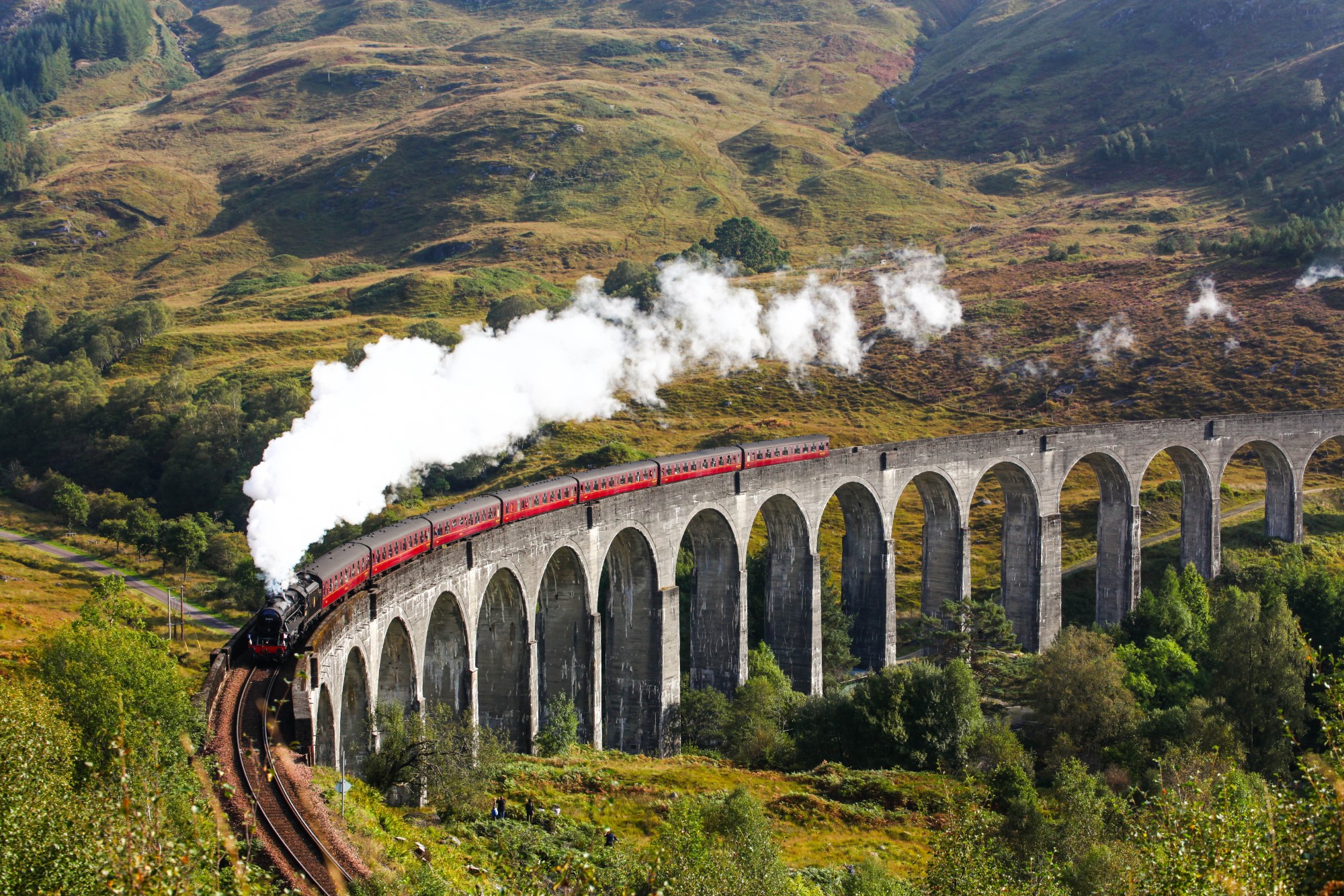 Harry Potter Train Bridge Scotland