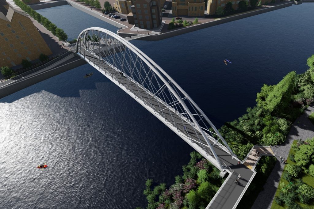 Balfour to build River Trent pedestrian bridge as costs rise | New ...