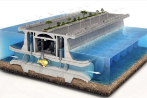 Construction on UK’s ground-breaking tidal powered container terminal ...