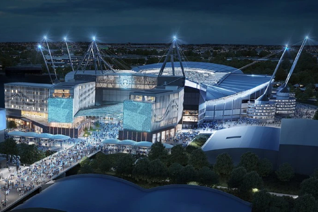 Manchester City submits £300M stadium expansion plans - Latest ...
