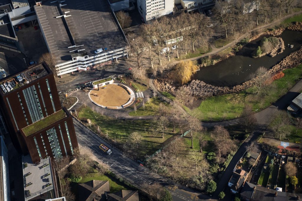 Tideway | Aerial photos show scale of above-ground work on super sewer ...