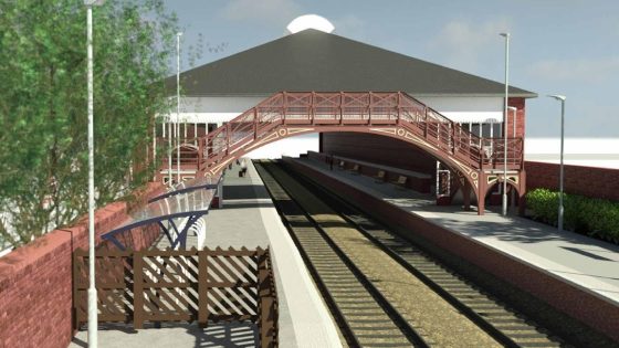 Restoration of listed Victorian railway footbridge in East Yorkshire ...