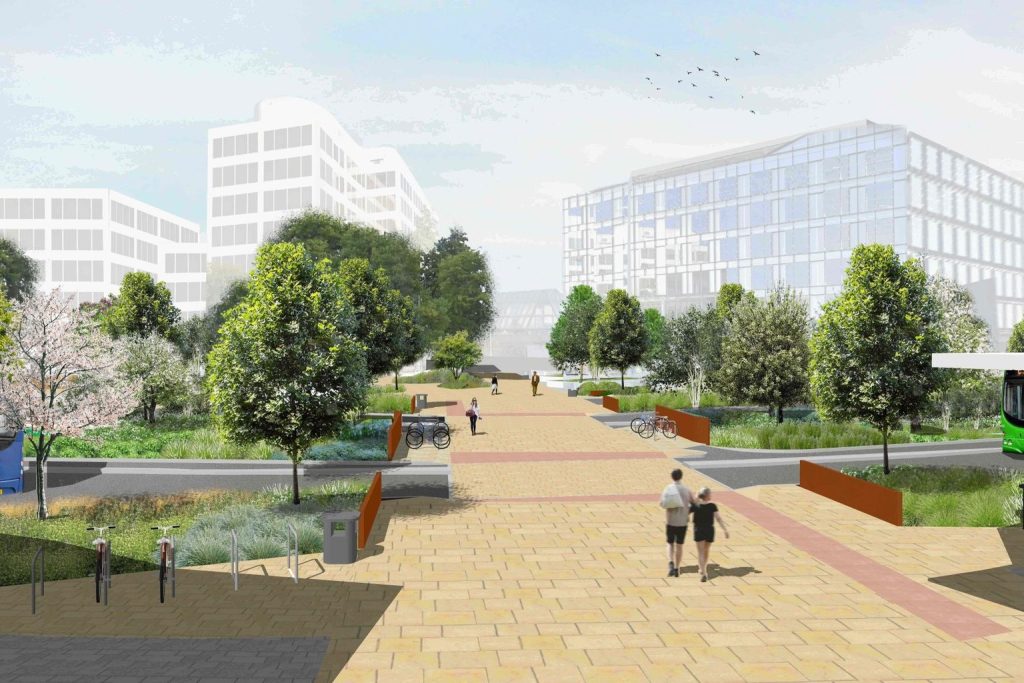 Colas begins £33M job of lowering Swindon main access road by 3m | New ...